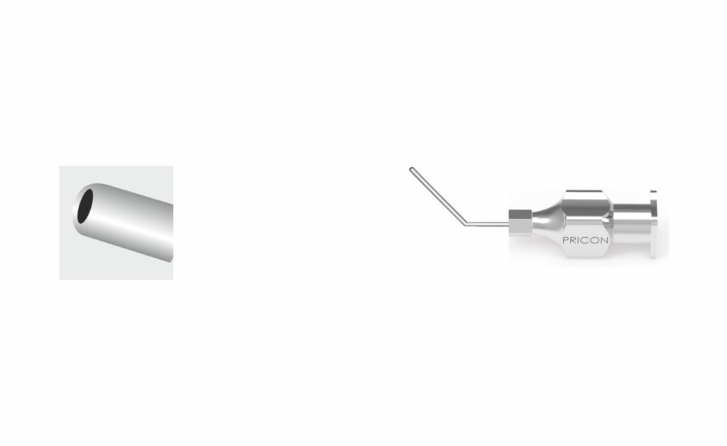 Anterior Chamber Cannula McIntyre Angled – Ophthalmic Cannula | PRICON