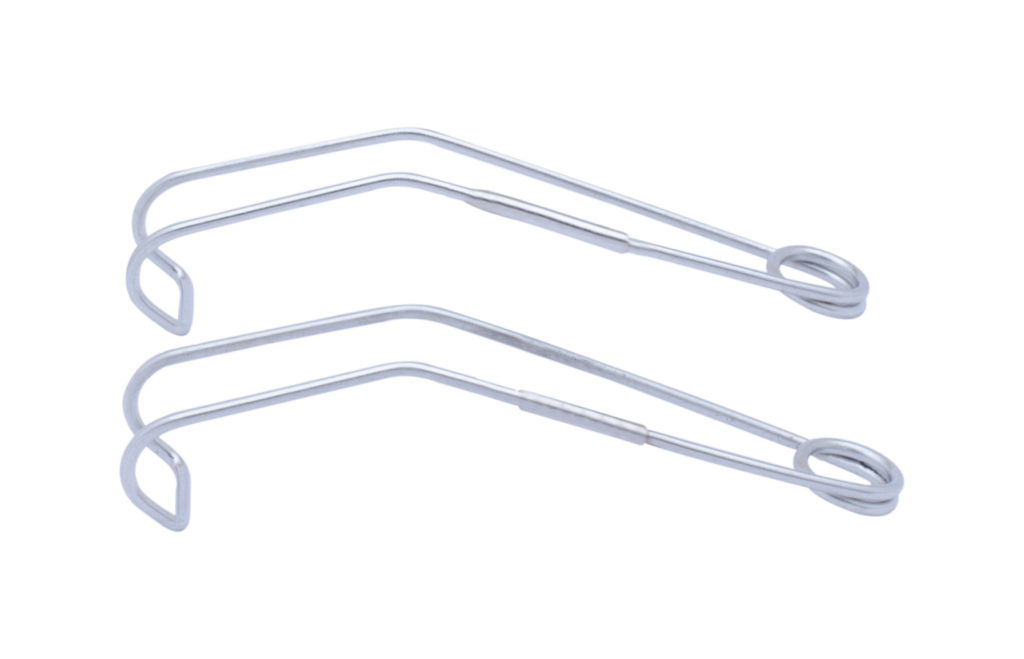 15-130-Jaffe Wire Lid Retractors, Small Pair - ISCON