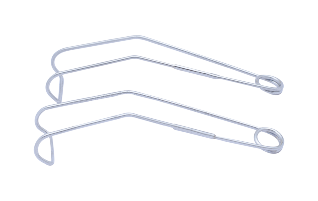 15-131-Jaffe Wire Lid Retractors, Large Pair - ISCON